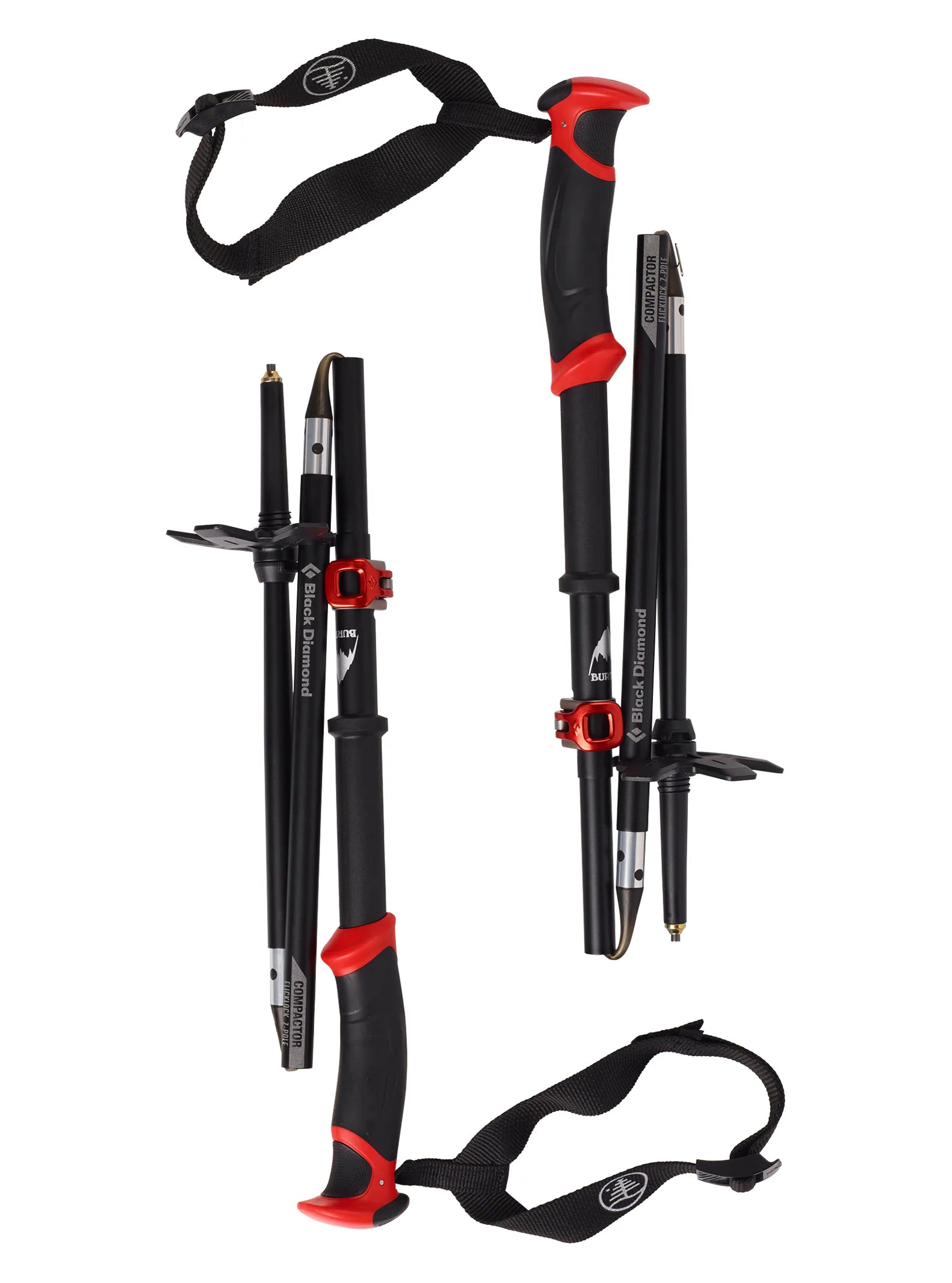 Kijki Burton x Black Diamond compactor poles Kijki Burton x Black Diamond compactor poles